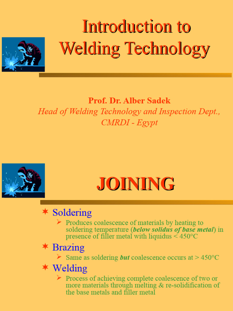Introduction To Welding Technology 06 | PDF