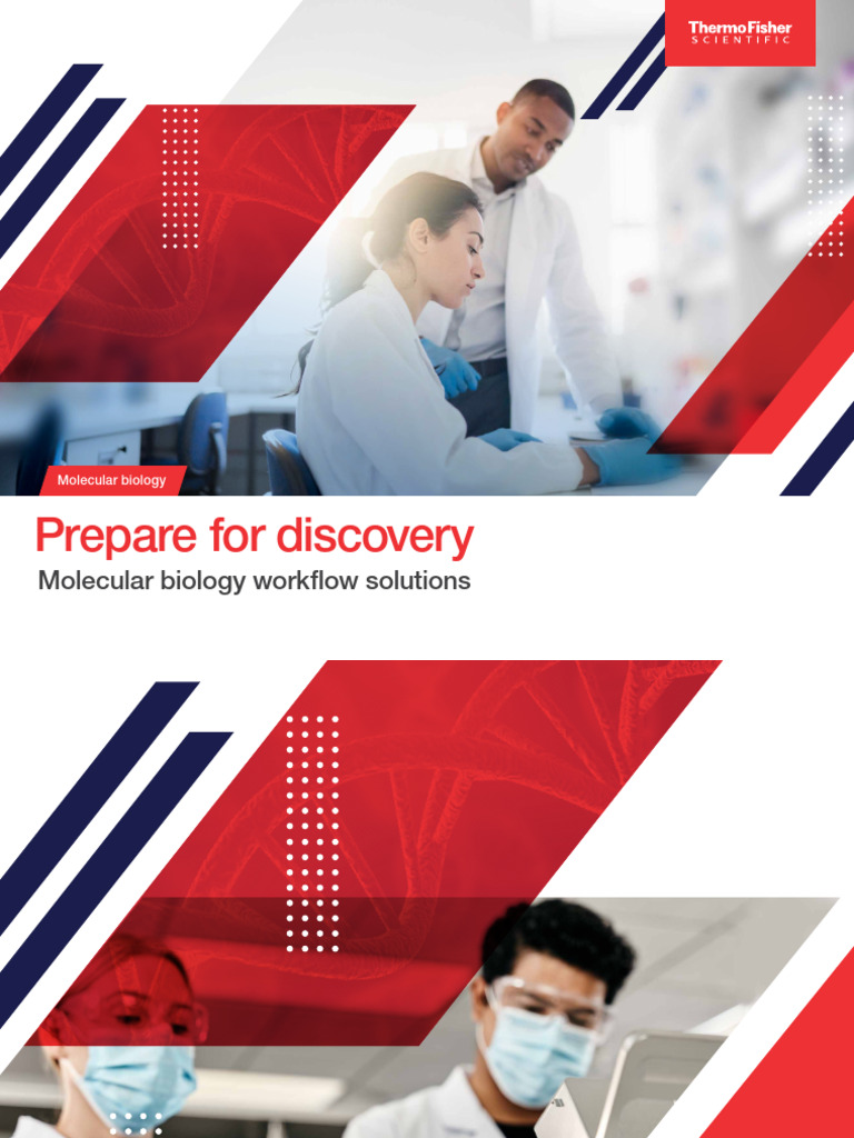 Molecular Biology Workflow Solutions Brochure | PDF | Polymerase Chain ...