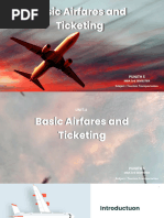 Airline Fare Components Explained | PDF | Airlines | Fee