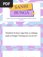 Sanhi at Bunga WORKSHEET | PDF