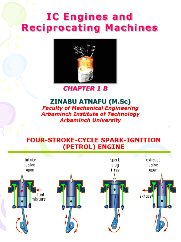 Unit 1 B Ic Engines | PDF | Internal Combustion Engine | Diesel Engine