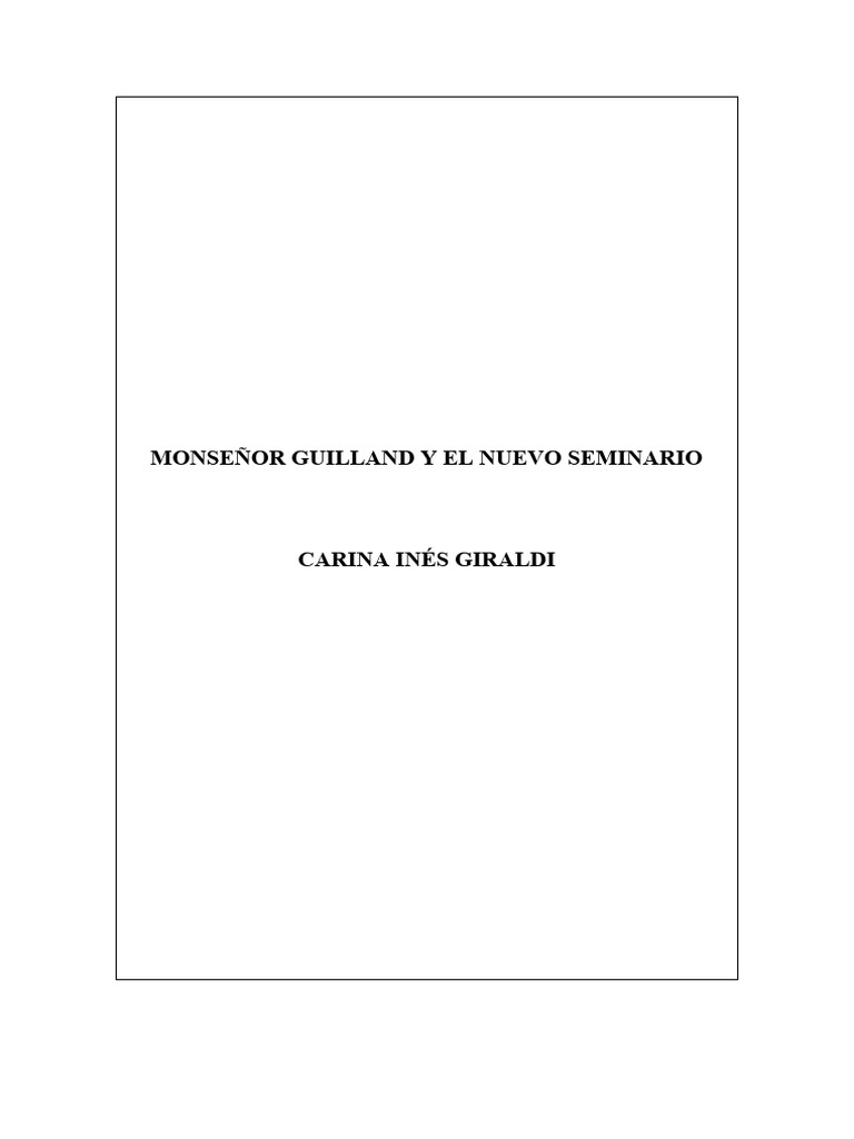 2017 Guilland | PDF | Iglesia Católica | obispo