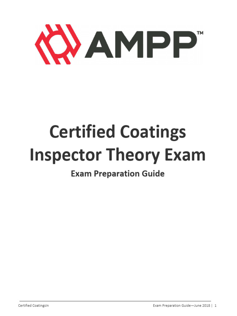AMPP Level 2 Coating Inspector Guide | PDF | Corrosion | Coating