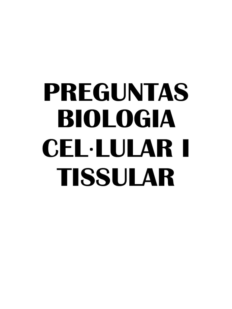 Examenes BIOCEL | PDF | Epitelio | Neurona