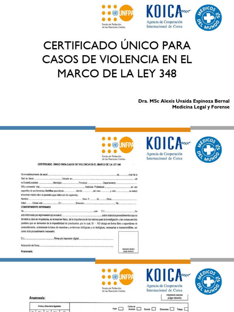 Certificado Unico de La 348 | PDF