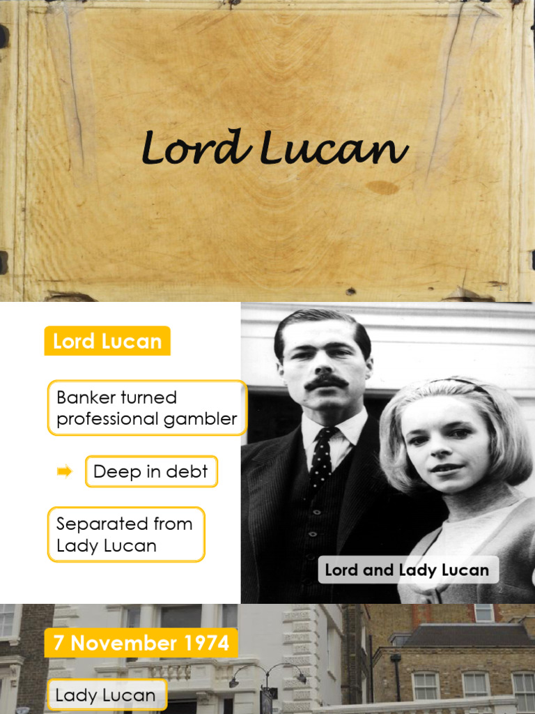 Lord Lucan Murder Case Analysis | PDF | Religion & Spirituality | Young ...