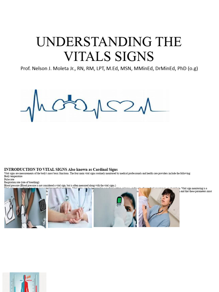 CG Vital Signs | PDF