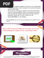 Slovin | PDF | Sampling (Statistics) | Evaluation Methods