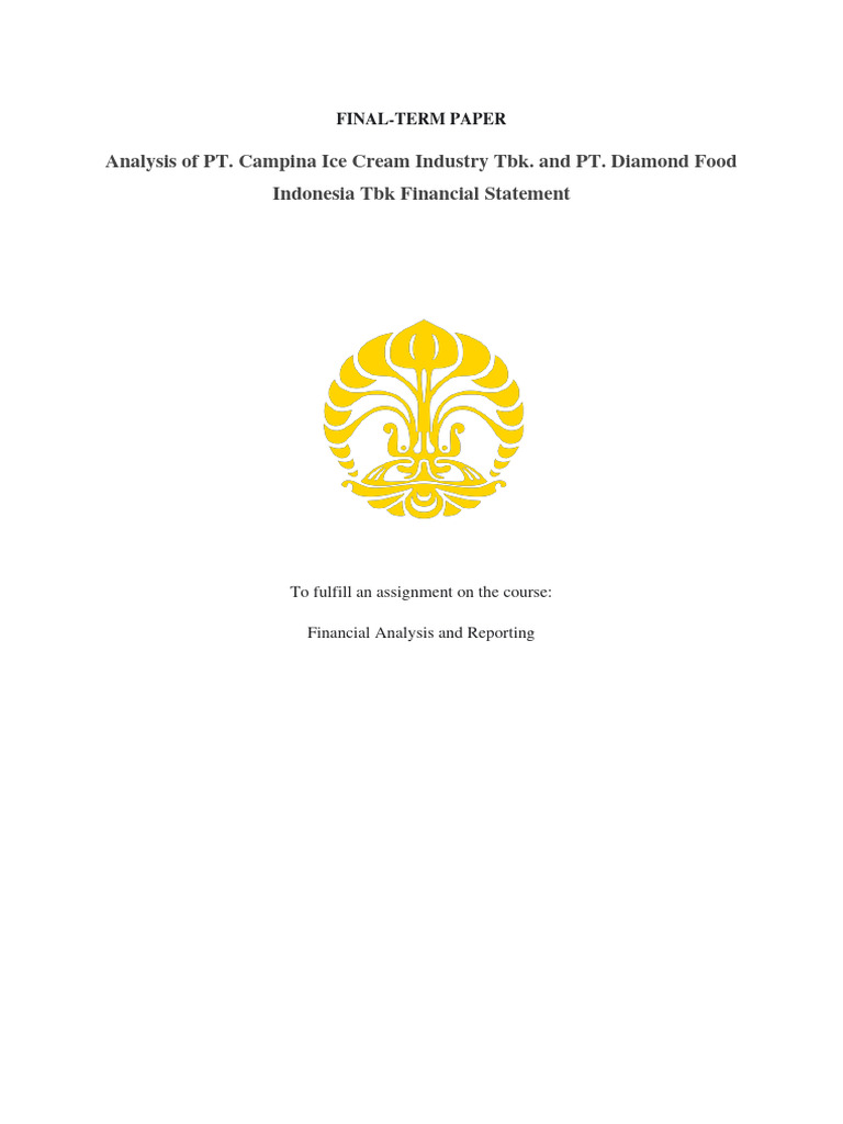 Analisis Keuangan - Fakhri UI | Download Free PDF | Income Statement ...