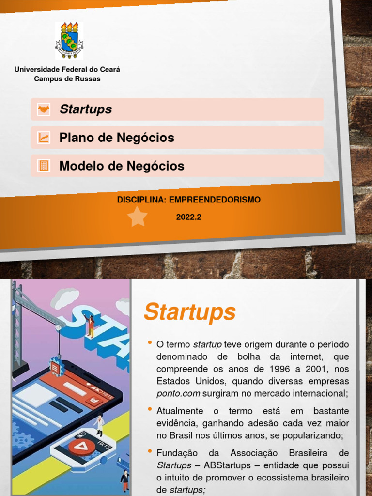 AULA 03 Startups Modelo Plano Negócios | PDF | Empresa Startup | Microempresas e Empreendedores
