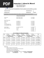DAV World School Fee Structure 2025-26 | PDF