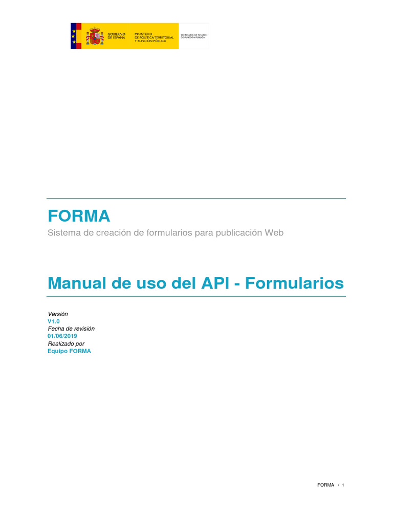 Manual API Explotacion | PDF