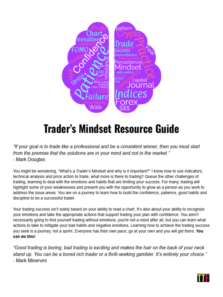 Trader's Mindset Resource Guide | PDF