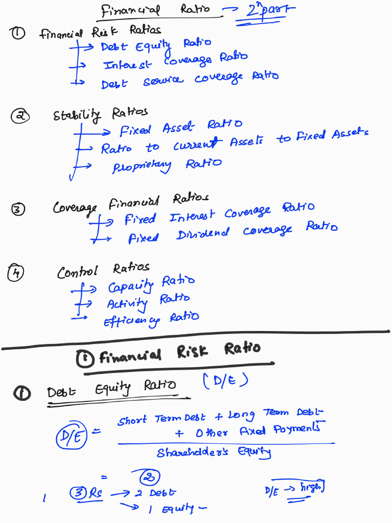 Financial Ratios Part 2 | PDF