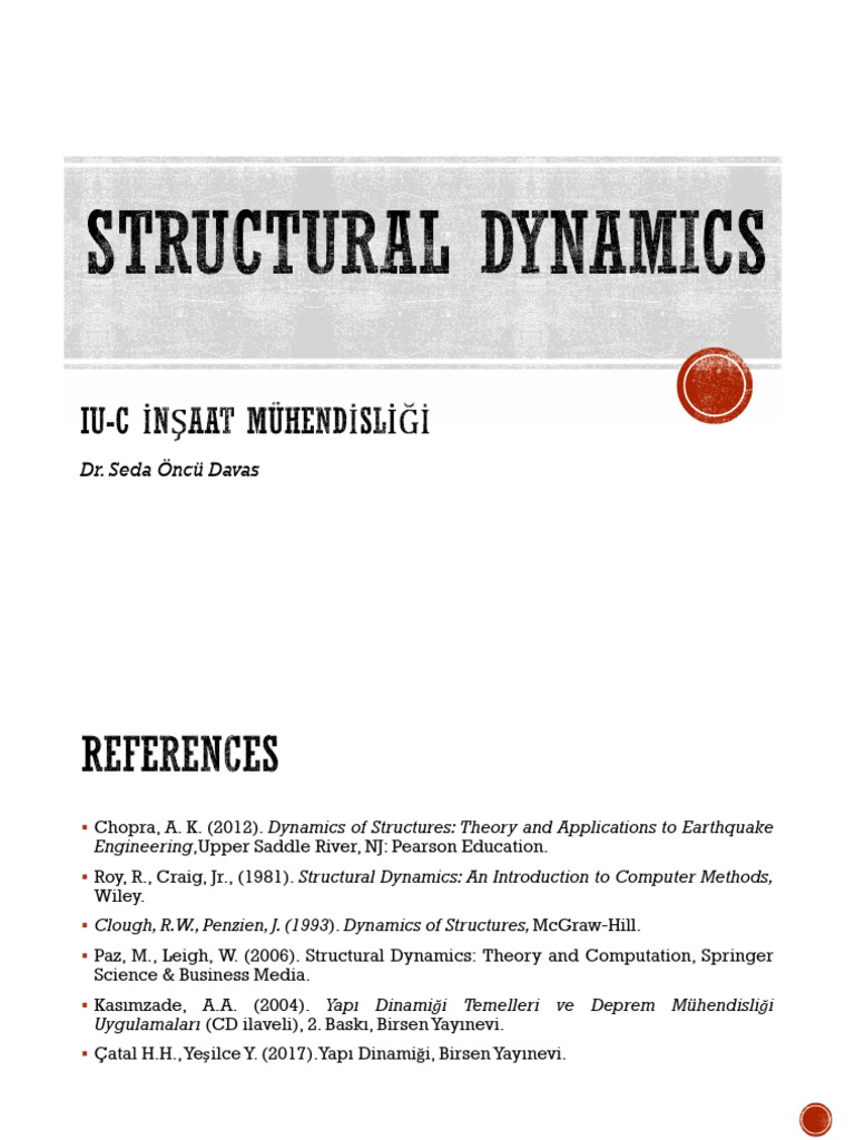 Structural Dynamics L2 Pdf 1792