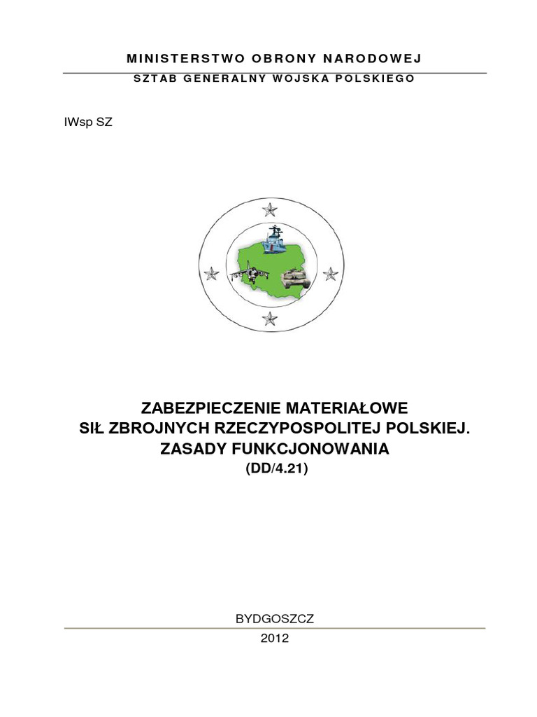 Dd4 21 Zabezpieczenie Materiałowe Szrp Pdf