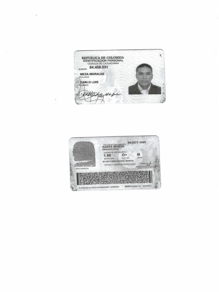 Cédula SISM SISM2 Merged | PDF