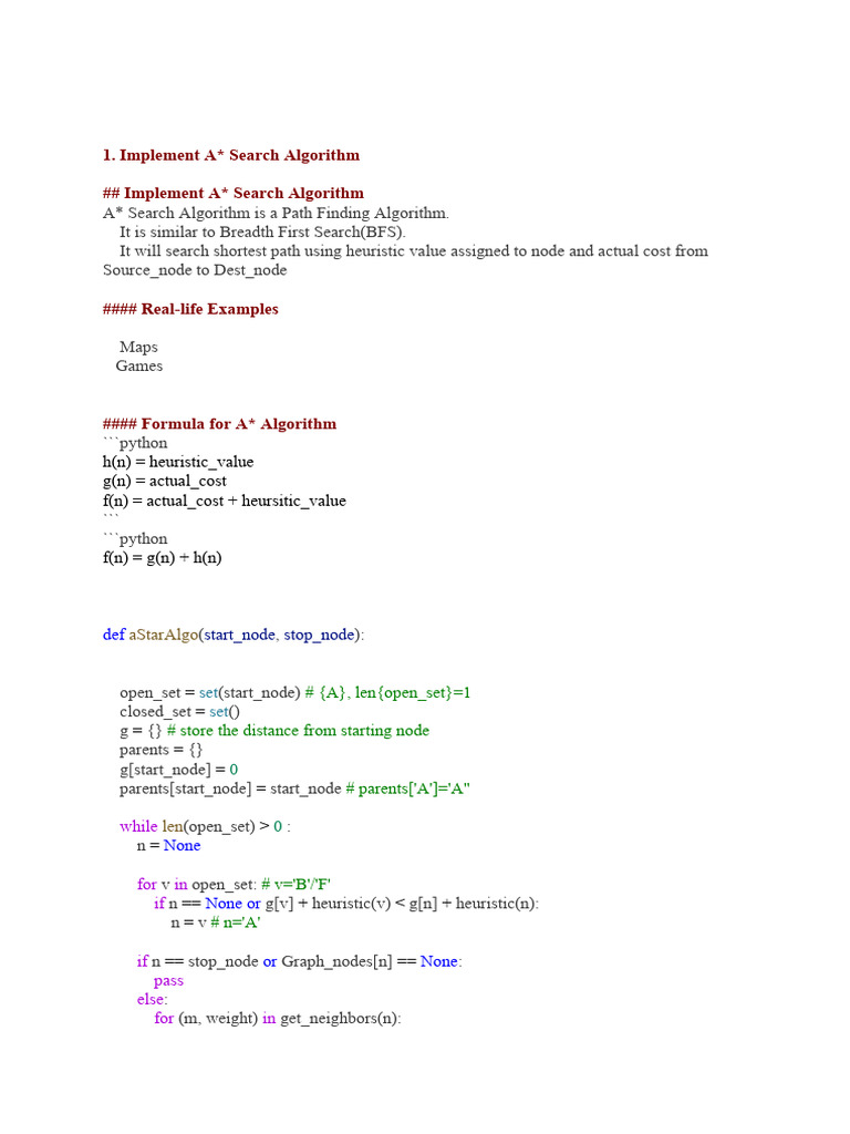 AI ML Lab Program 1 | PDF | Theoretical Computer Science | Computer Science