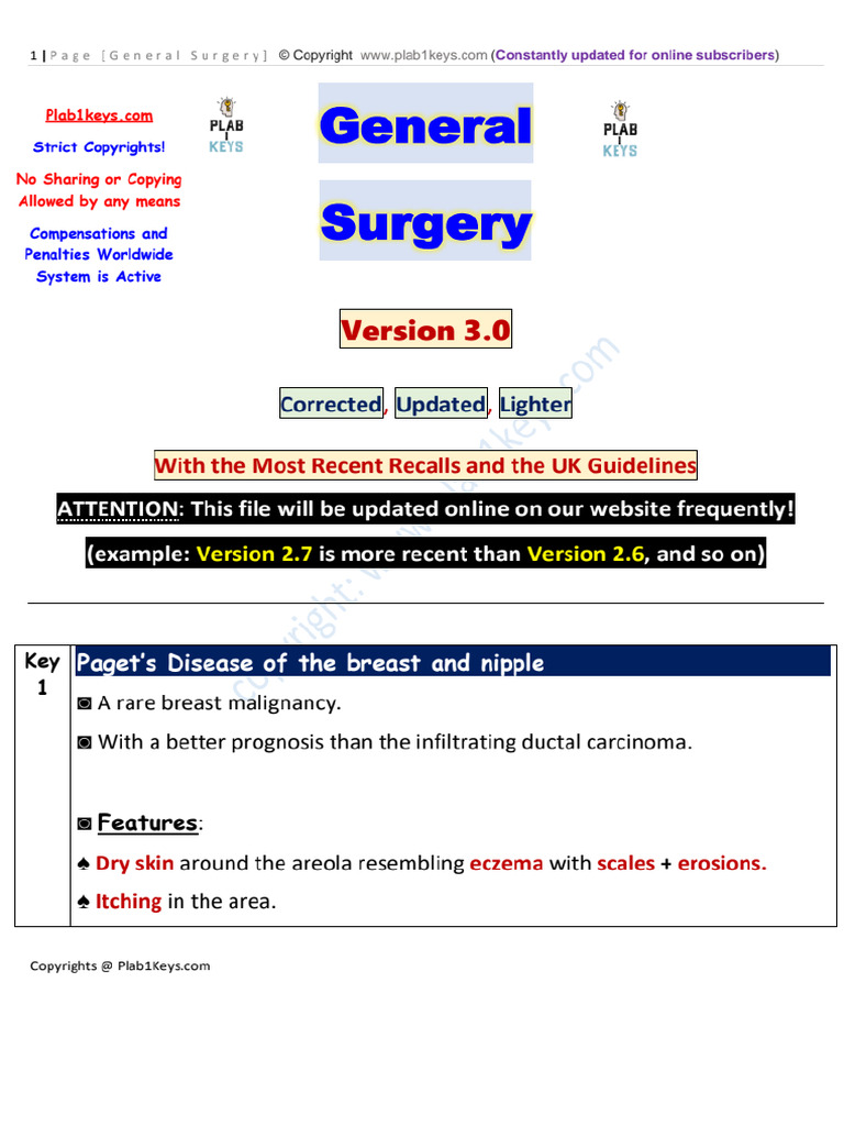 General Surgery | PDF