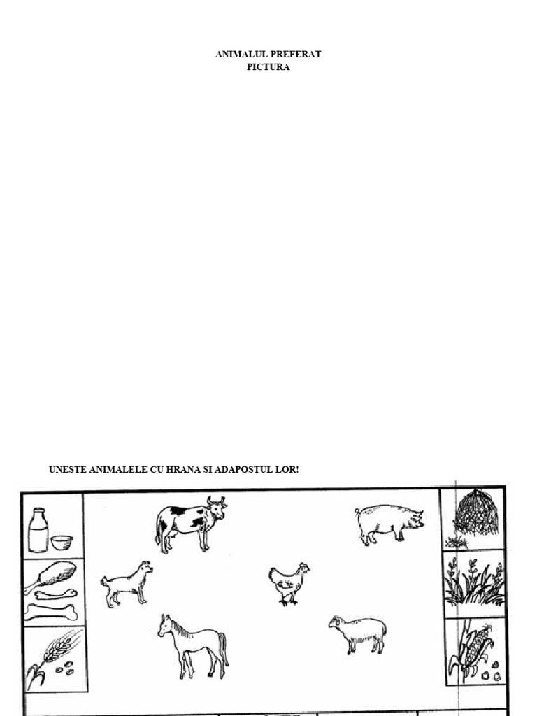 Fise Animale Domestice | PDF