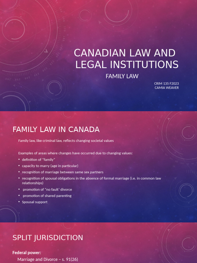 Family Law | PDF | Divorce | Alimony