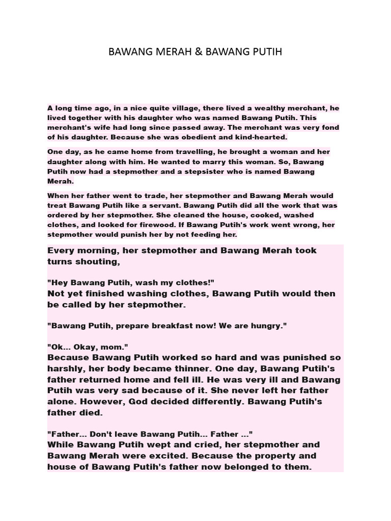 Bawang Merah & Bawang Putih | PDF