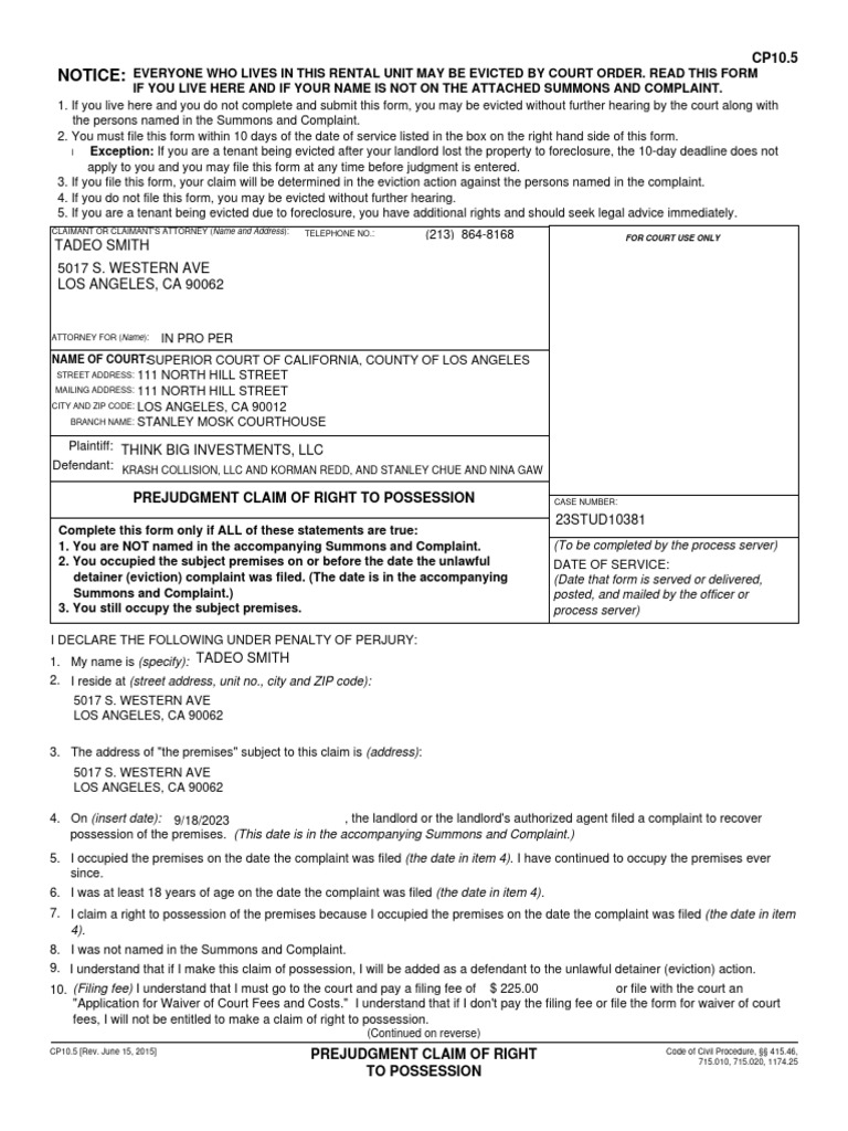 CP10.5 (Tadeo Smith) | PDF