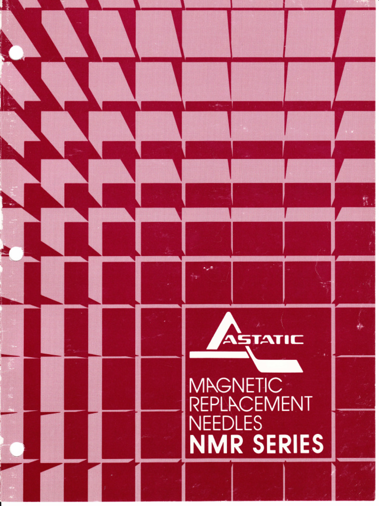 Astatic Magnetic Needles NMR Series Cross Reference Resource | PDF ...