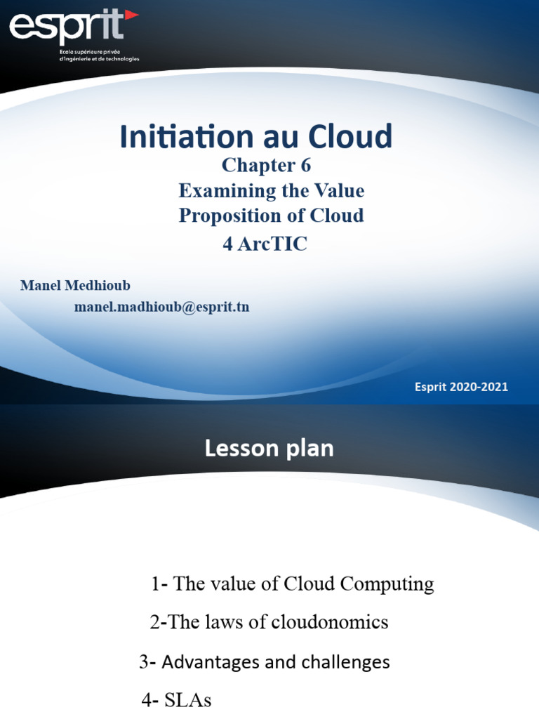 Cloud Computing Value Proposition Explained | PDF | Cloud Computing | Service Level Agreement