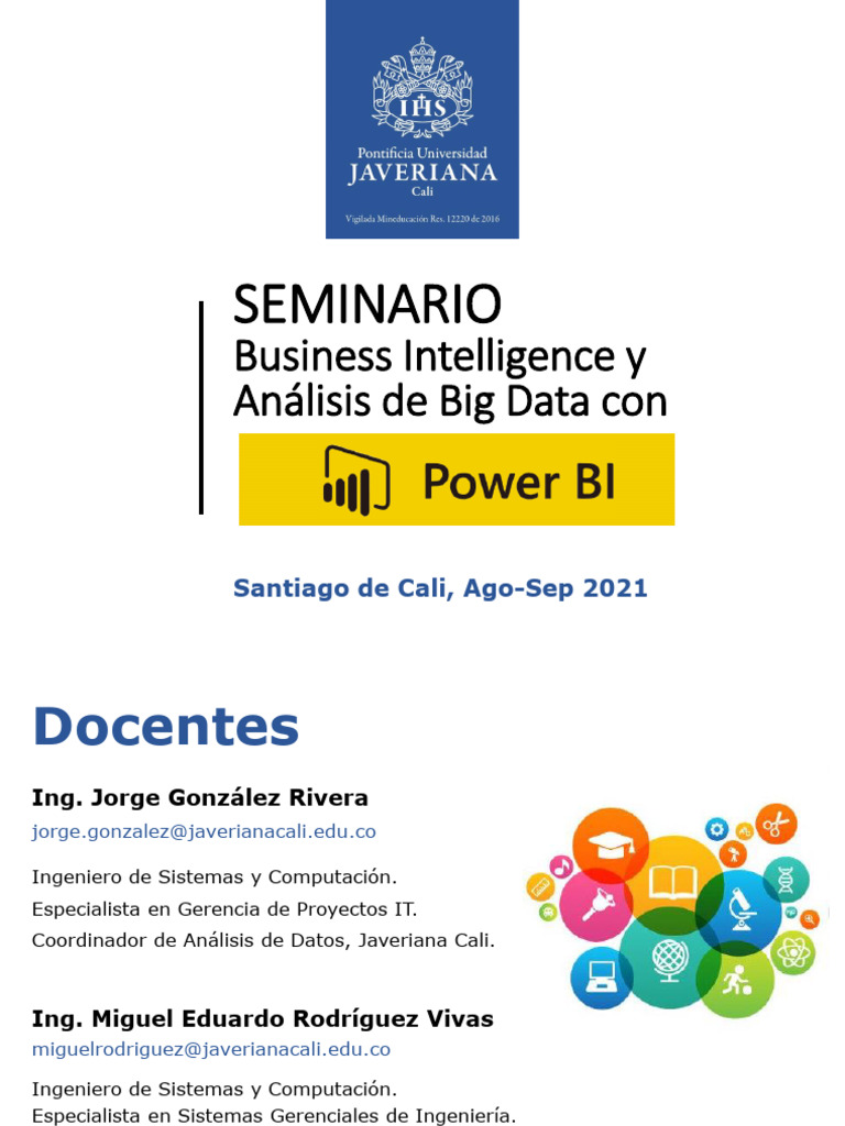 Seminario Big Data Power BI - Clase 1 | PDF