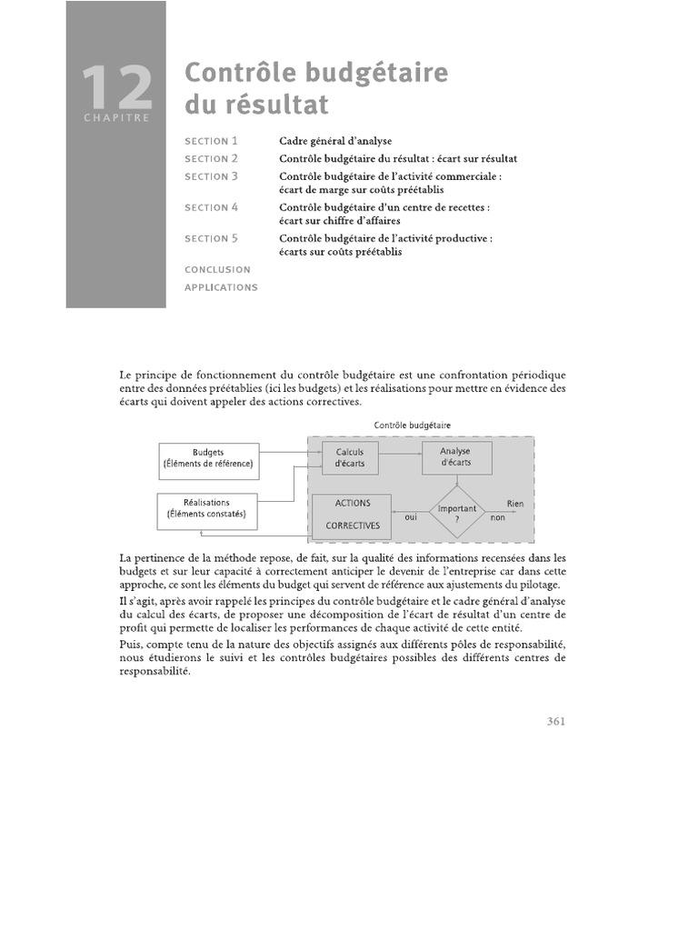Contrôle Budgétaire | PDF