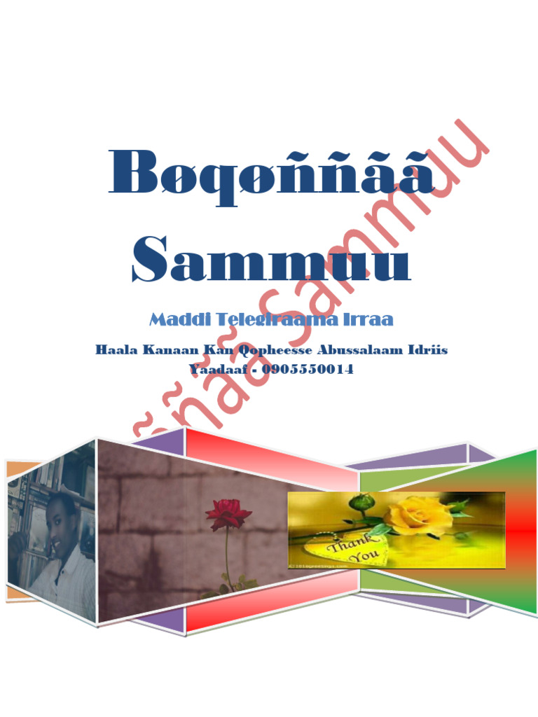 Boqonnaa Sammuu | PDF