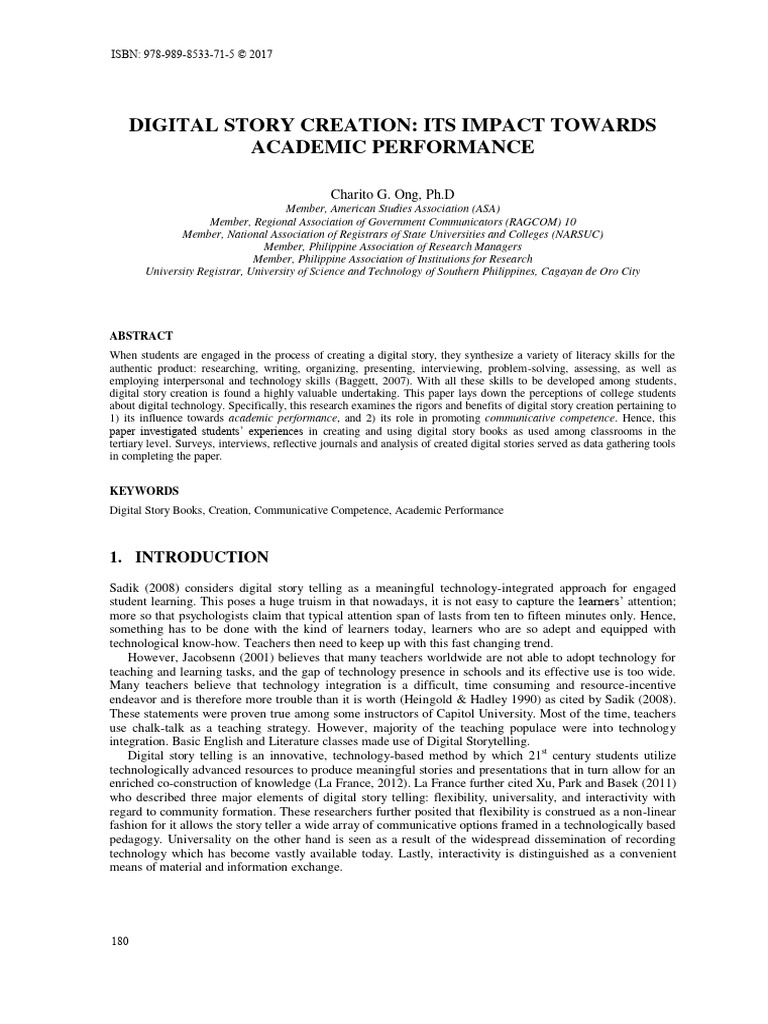 Ed 579294 | PDF | Storytelling | Learning