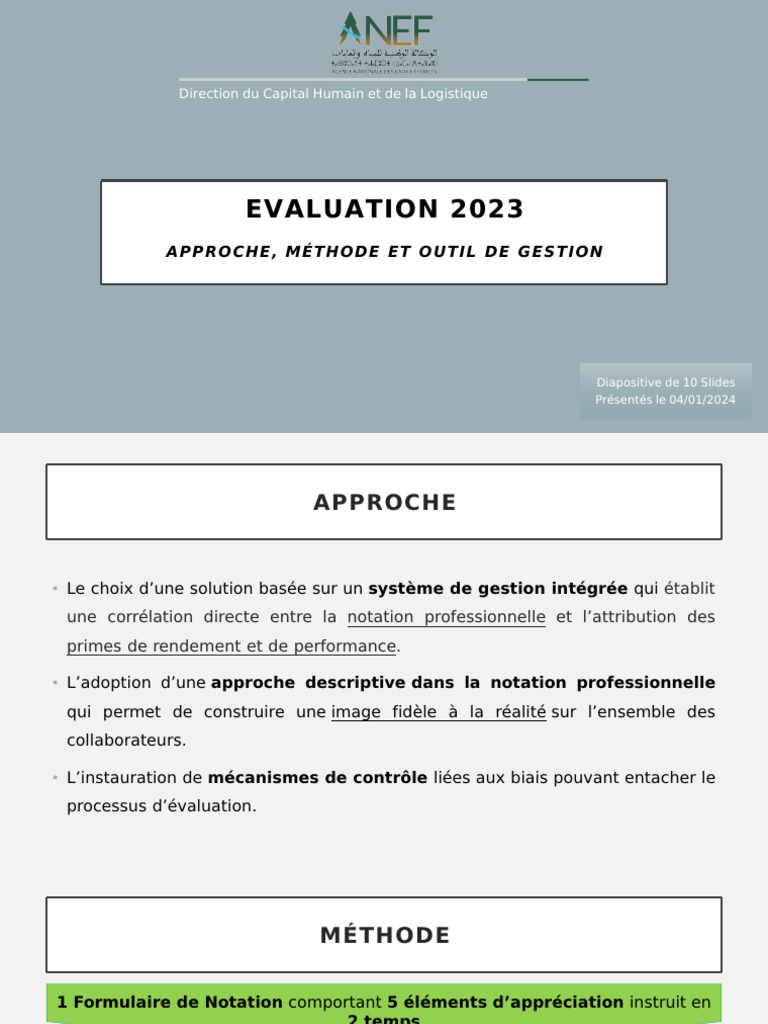 Evaluation 2023 - 1 | PDF