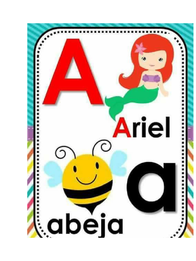 Abecedario Imprimible Pdf