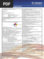 Rombo Nfpa Acetileno Oxigeno | PDF