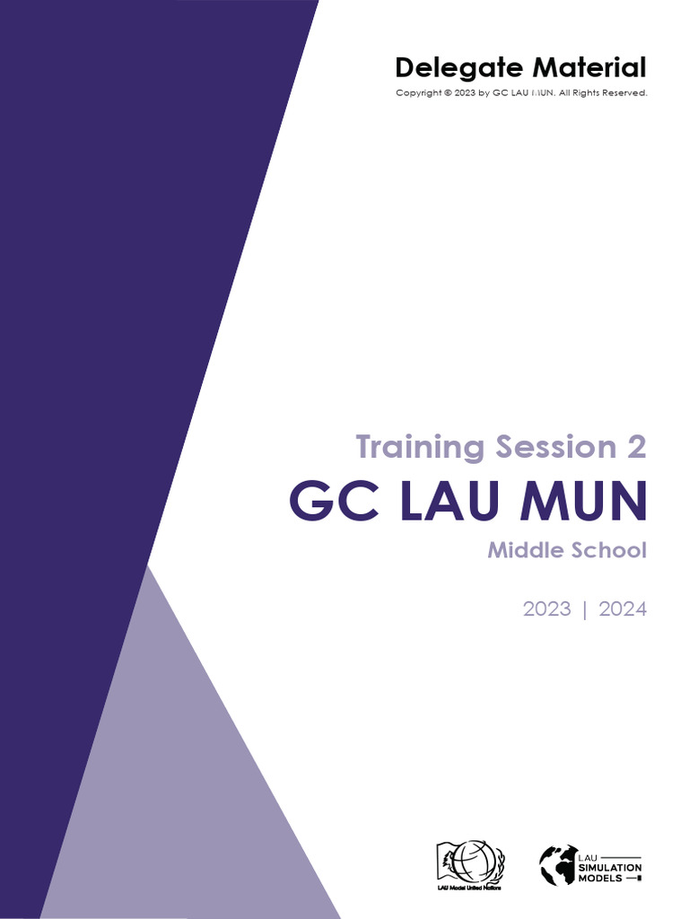 19th GC LAU MUN (MS) - TS2 Delegate Material | PDF | Business | Finance ...