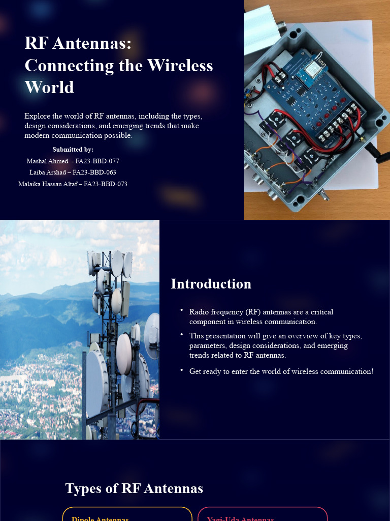 RF-Antennas - Final Project - Applied Physics | PDF