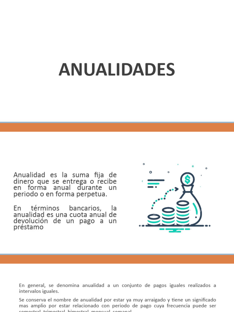ANUALIDADES | PDF