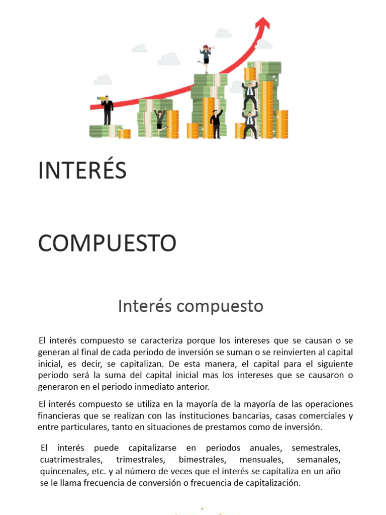 Poder del Interés Compuesto | PDF | Interés | Interés compuesto