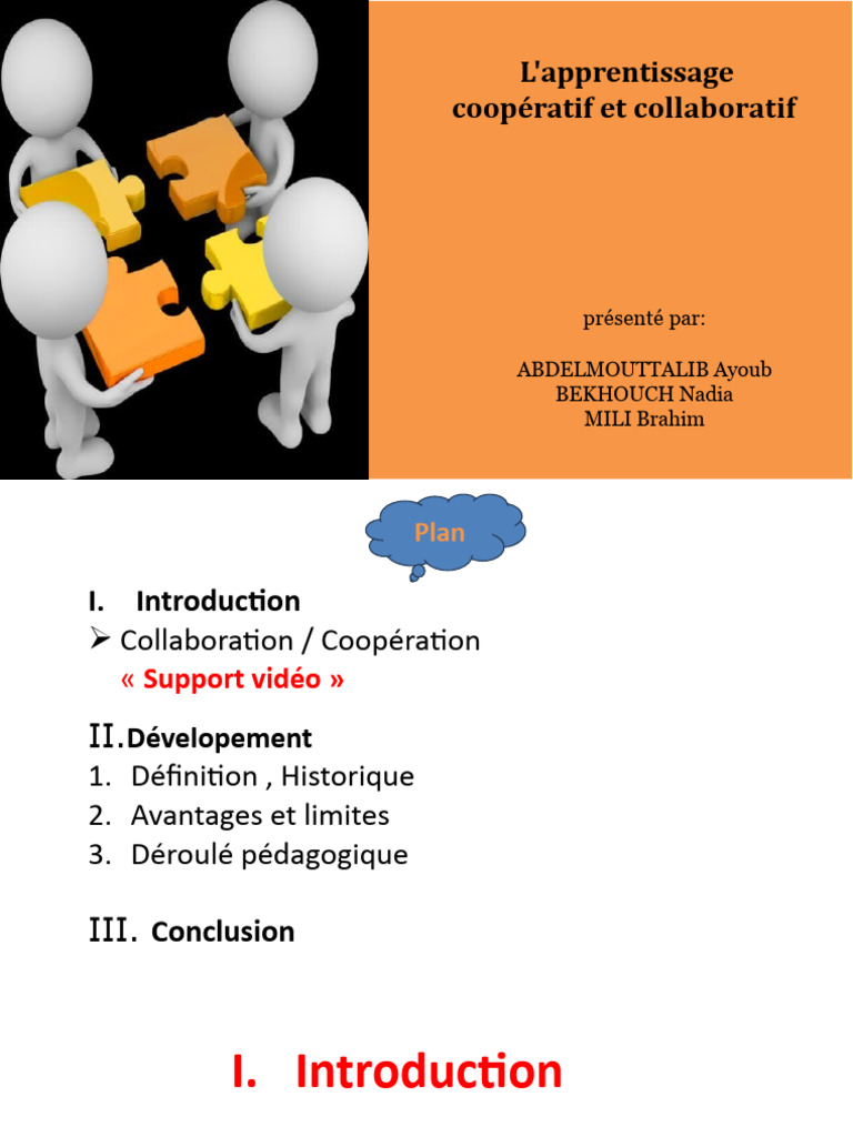 L'apprentissage Coopératif Et Collaboratif | PDF