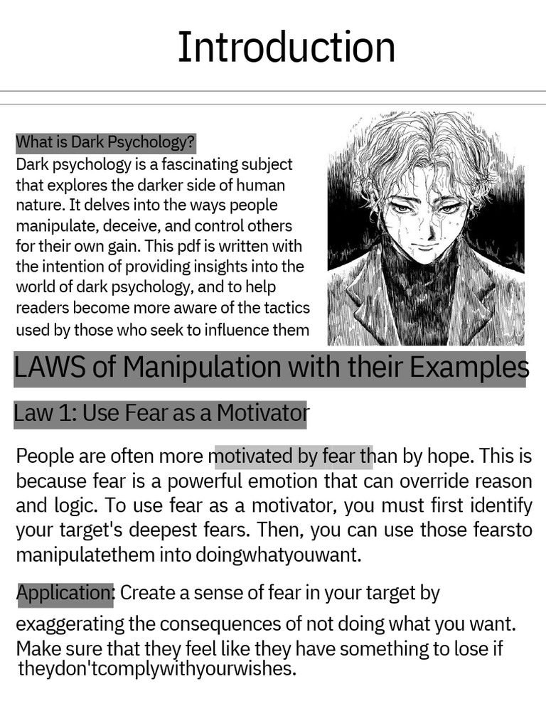 Laws of Manipulation | PDF