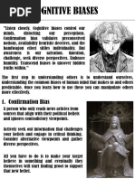 The Cognitive Bias Codex | PDF | Decision Theory | Psychological Concepts