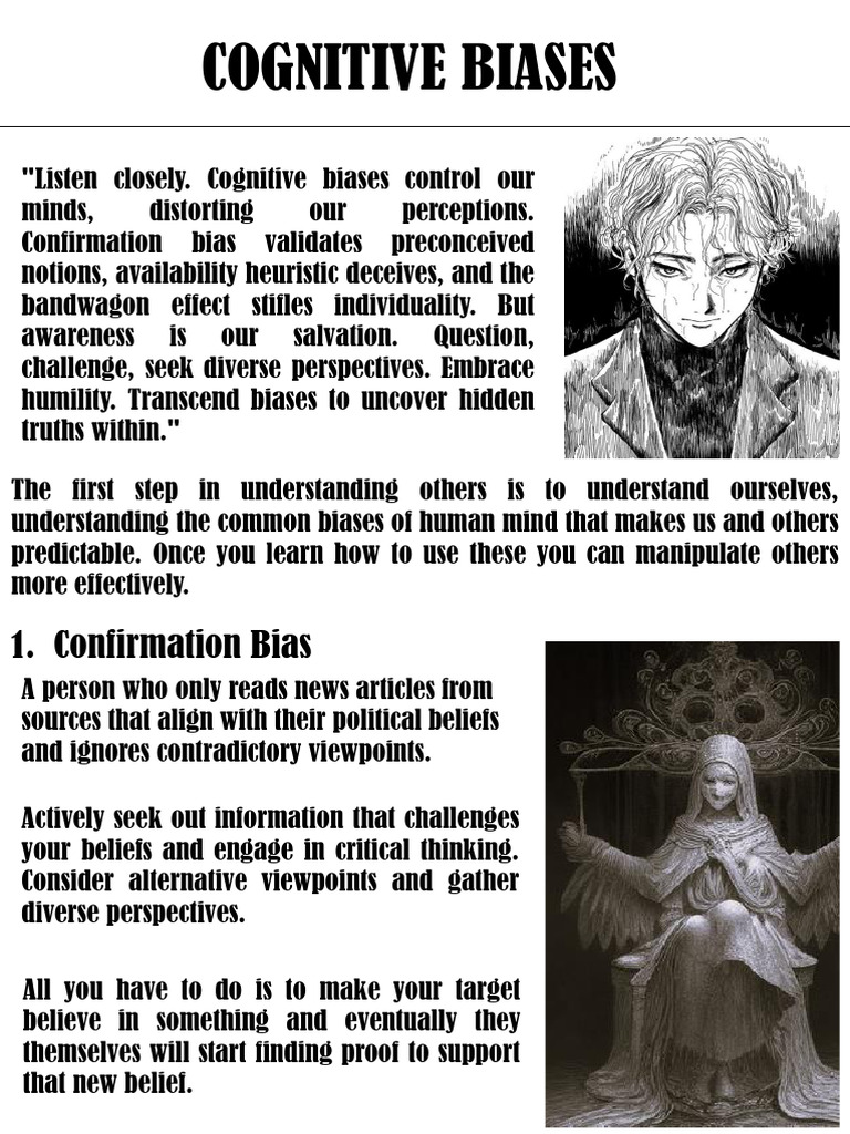 Cognitive Biases | PDF