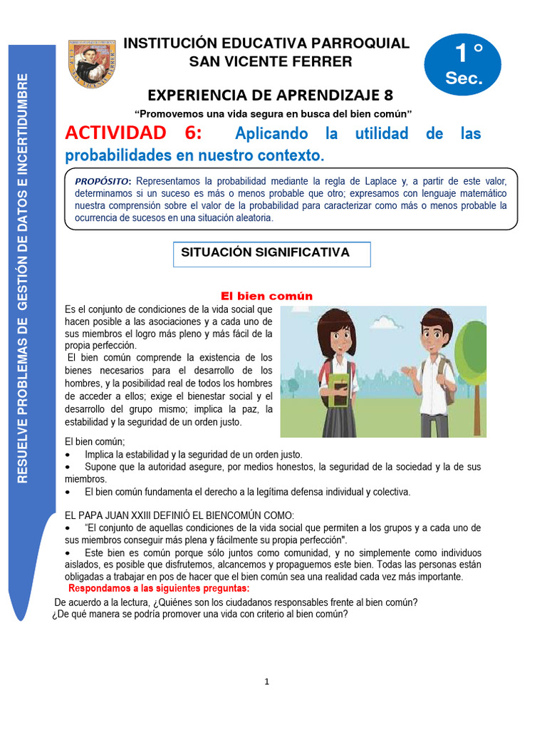 Actividad 6 Eda 8 | PDF