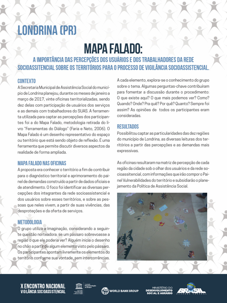 Mapa Falado e Vigilância Socioassistencial | PDF