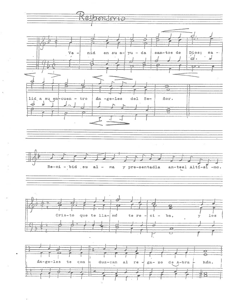 Araba Responsorio Liturgia Religiosa | PDF