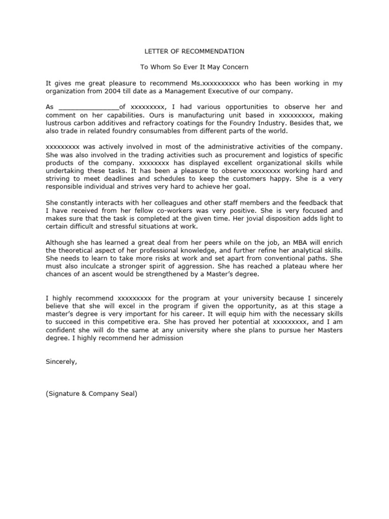 Work LOR | PDF | Career & Growth | Finance & Money Management