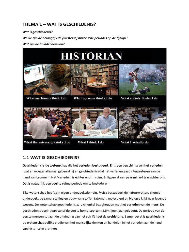 3es 1 Geschiedenis | PDF