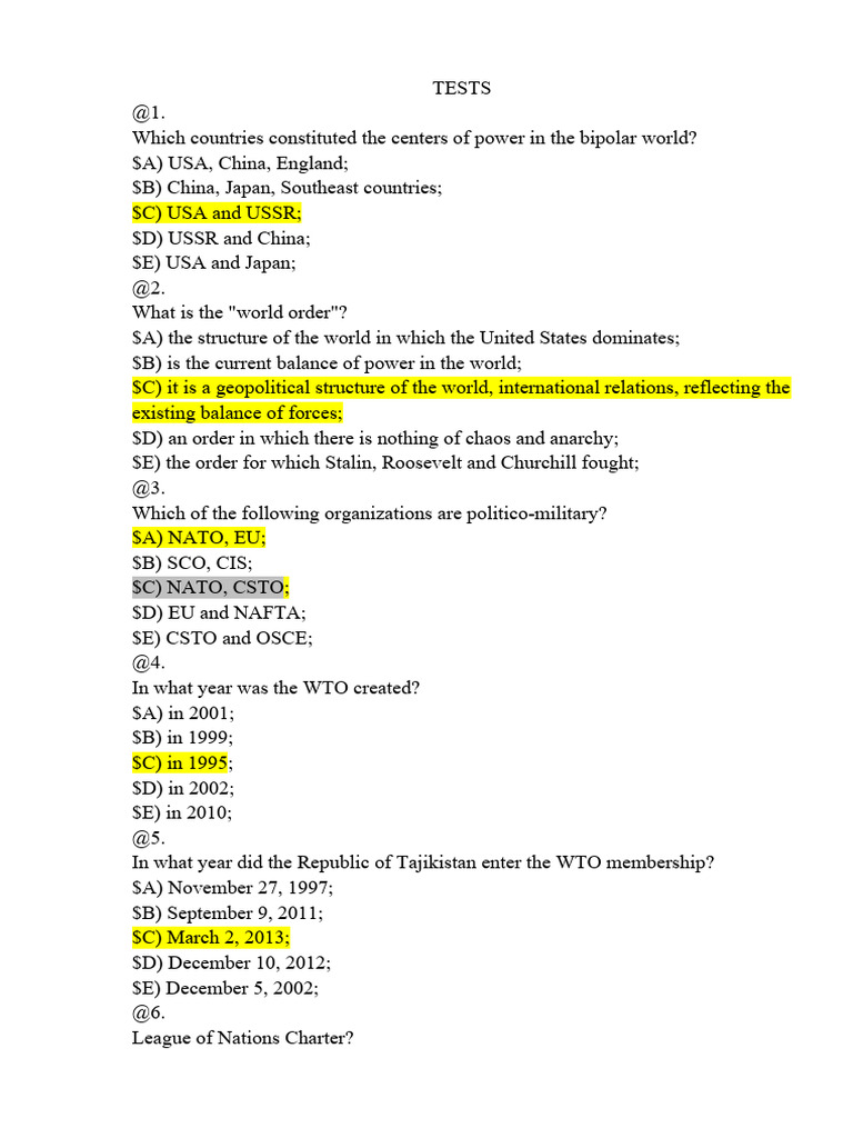 Modern IR Tests 200 Question | PDF